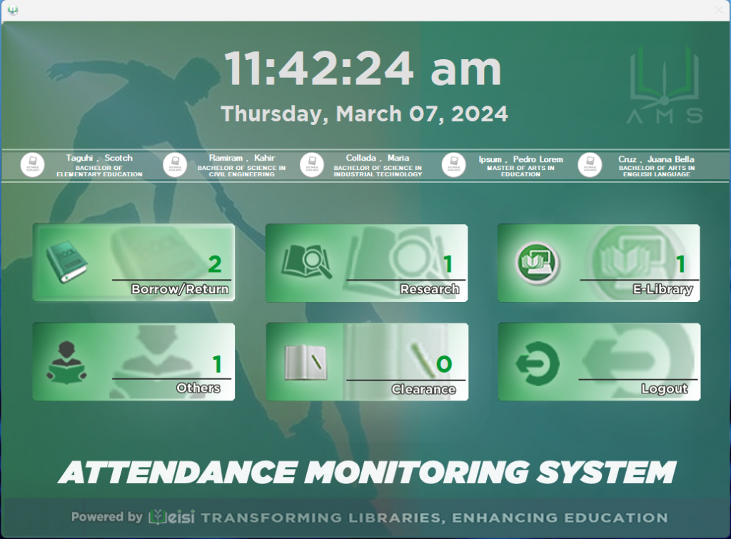 RIPPLE Attendance Monitoring System – Electronic Information Solutions Inc